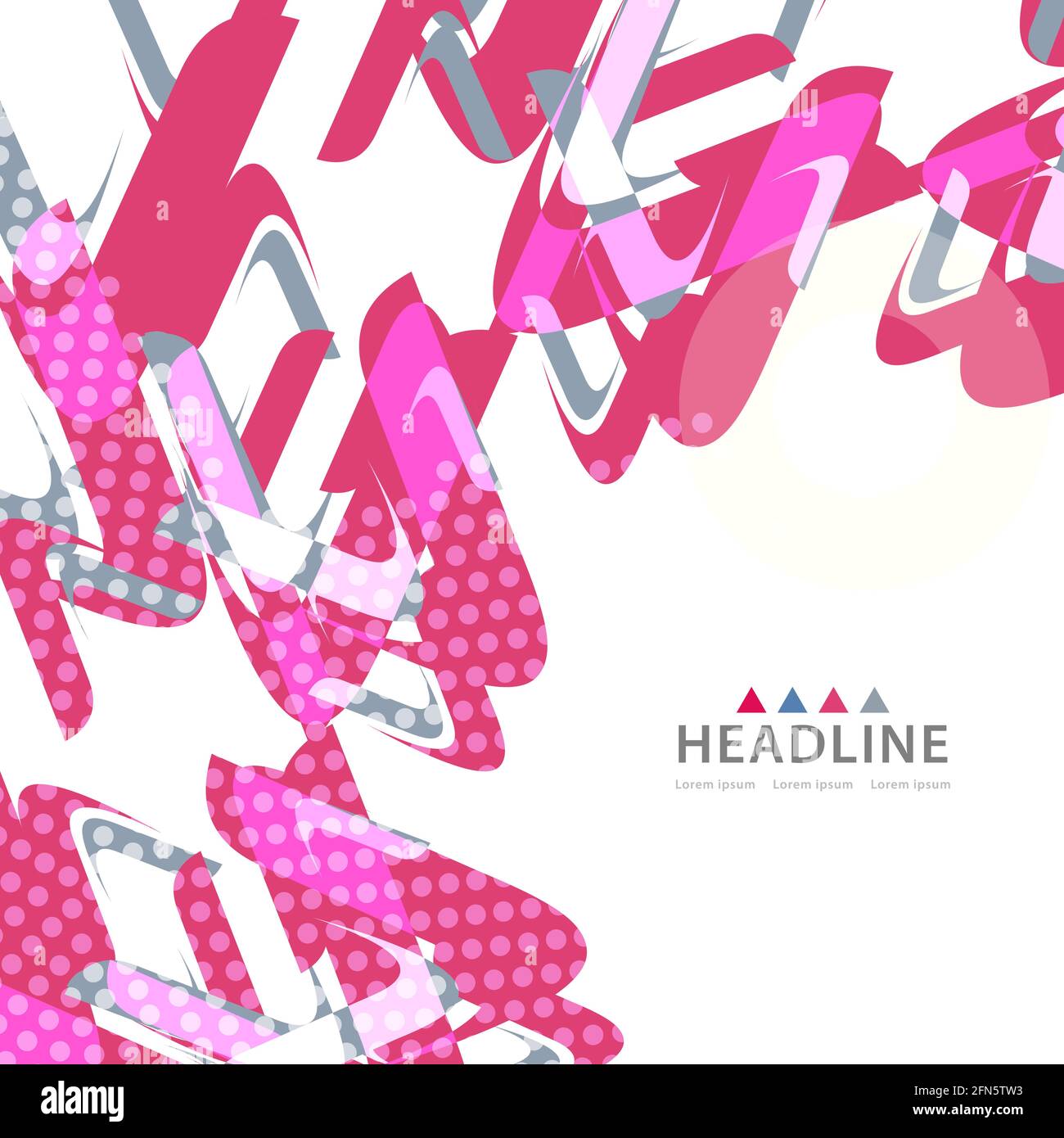 Brochure colorful header background design layout template Stock Vector ...