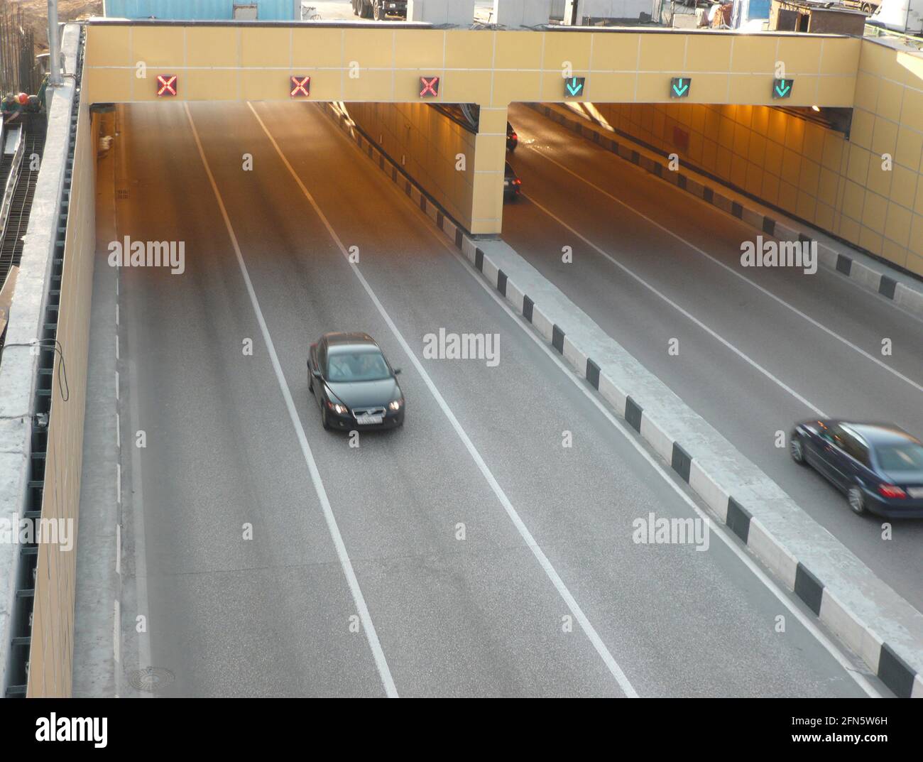 road tunnel under bridge at day Stock Photo - Alamy