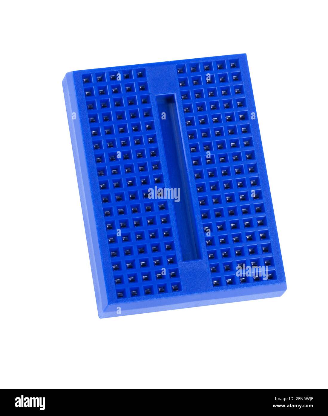 Mini Solderless Prototype Breadboard isolated Stock Photo - Alamy