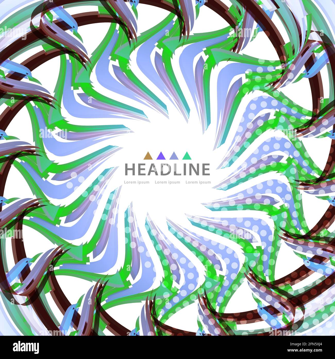 Brochure colorful header background design layout template Stock Vector ...