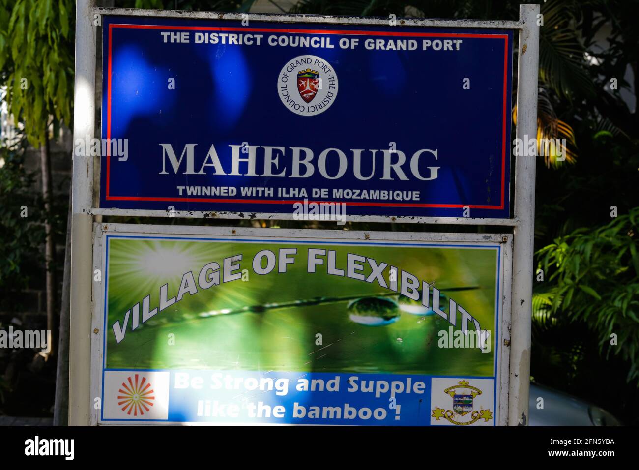 The Cavendish Bridge – Mahebourg Stock Photo - Alamy