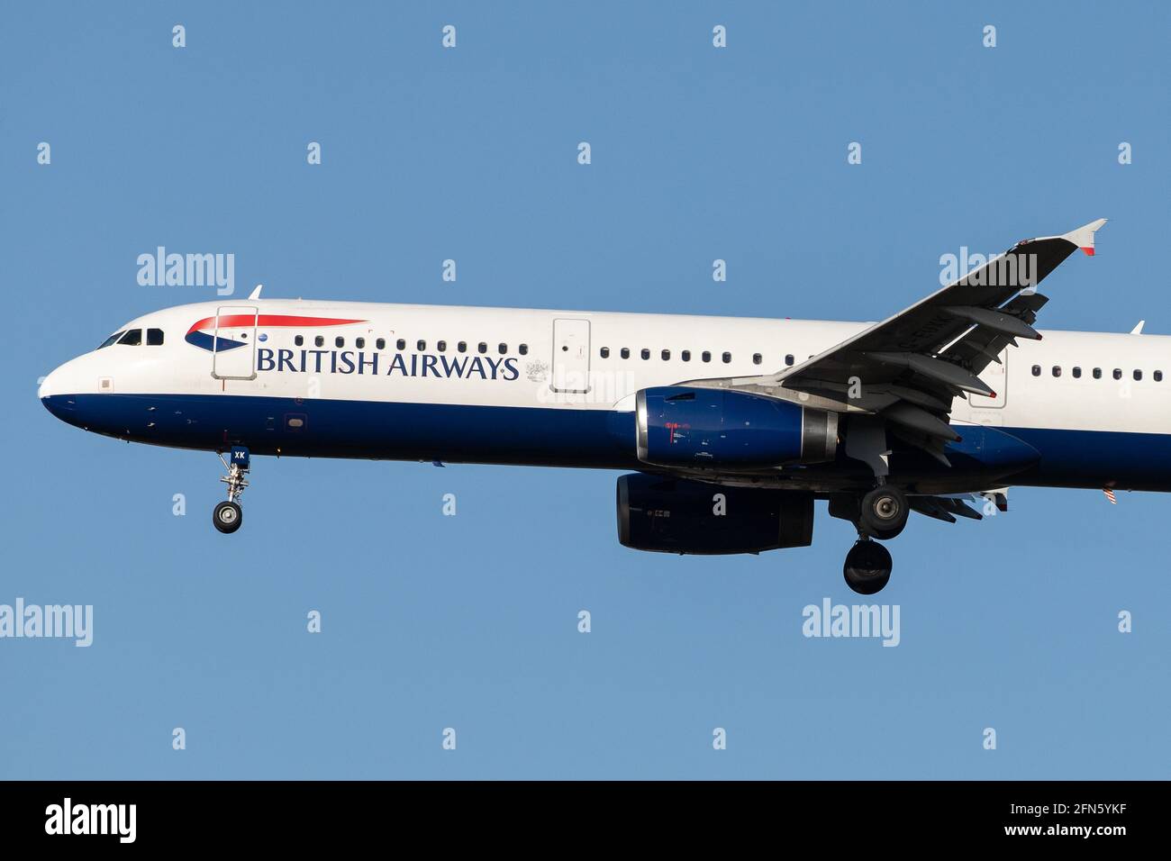 LONDON, UNITED KINGDOM - Feb 10, 2020: British Airways (BA / BAW ...