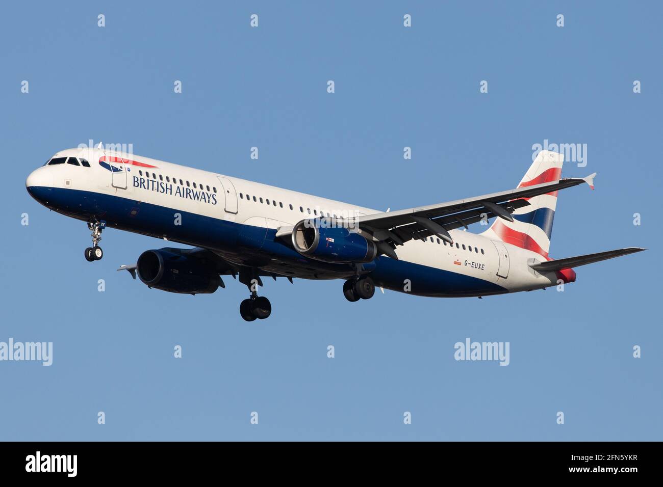 LONDON, UNITED KINGDOM - Feb 10, 2020: British Airways (BA / BAW ...