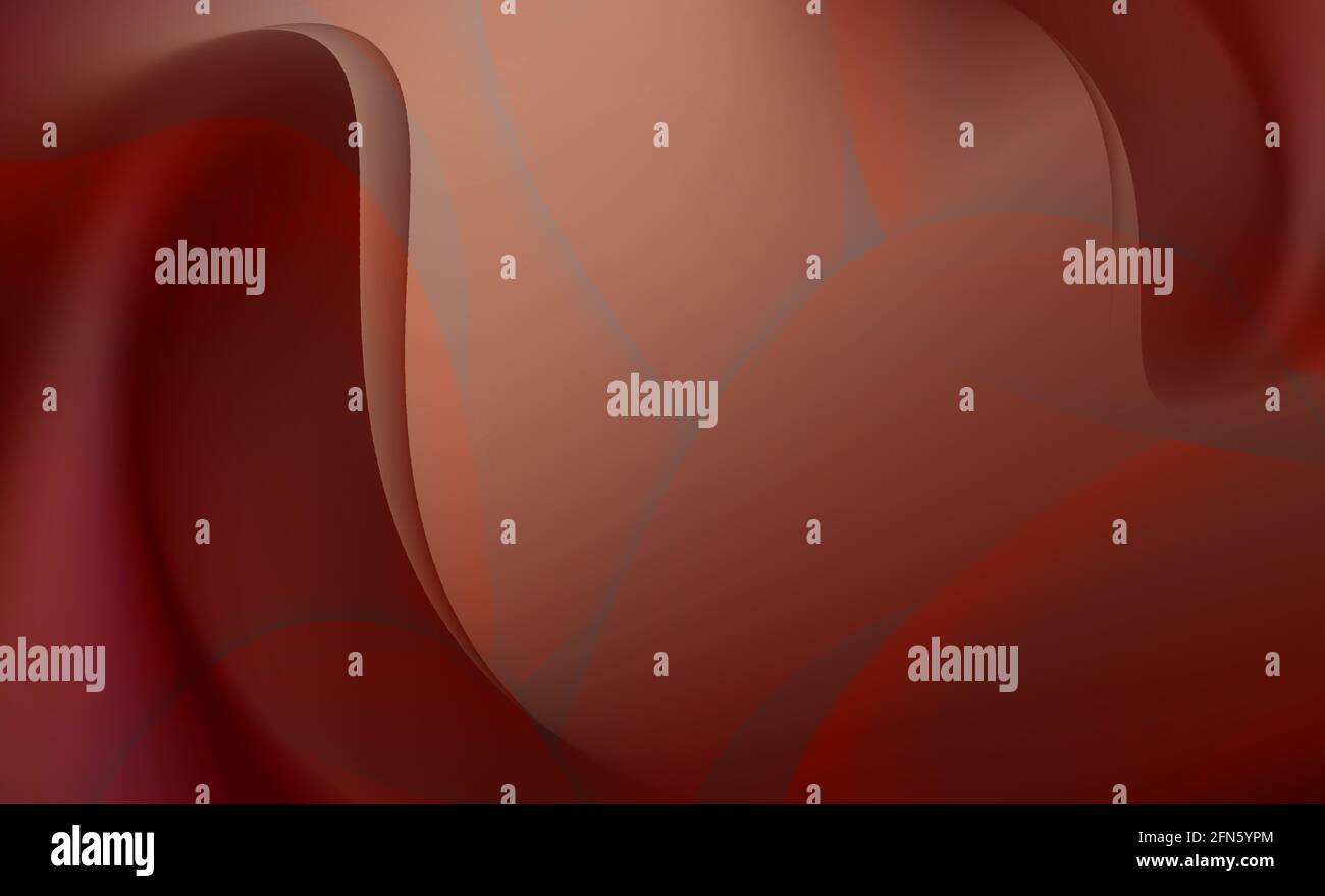 abstract color 3d paper art illustration set. Contrast colors. design ...