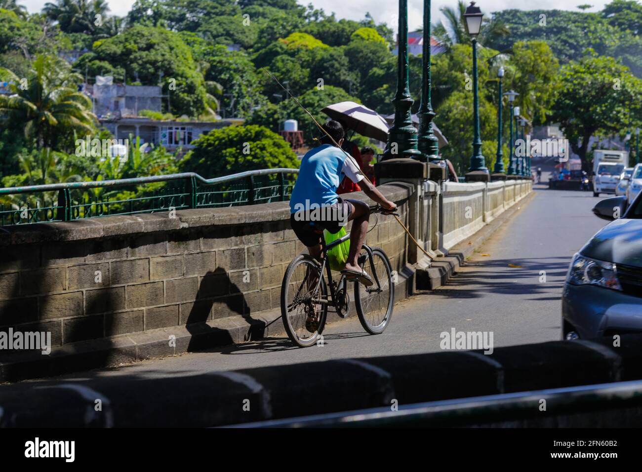 The Cavendish Bridge – Mahebourg Stock Photo - Alamy