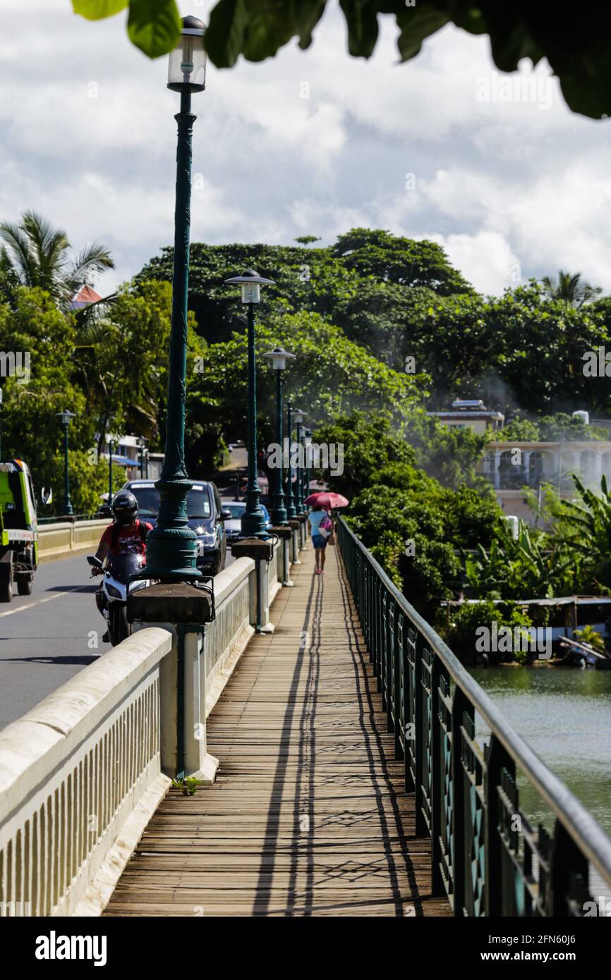 The Cavendish Bridge – Mahebourg Stock Photo - Alamy