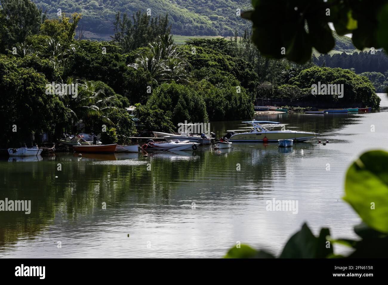 The Cavendish Bridge – Mahebourg Stock Photo - Alamy