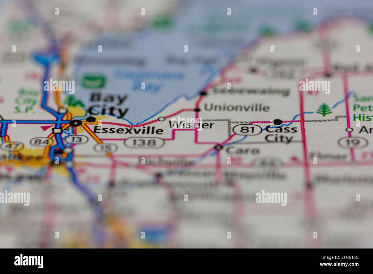 Map of wisner hi-res stock photography and images - Alamy