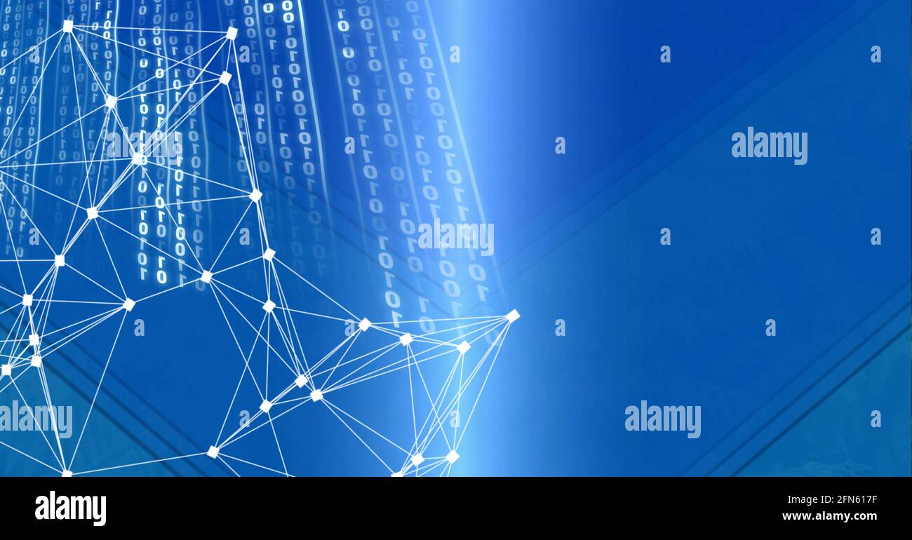 Animation binary coding network connections hi-res stock photography and images - Alamy