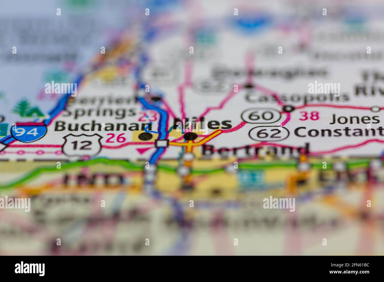 Niles michigan map hi-res stock photography and images - Alamy Niles michigan map hi-res stock photography and images - Alamy