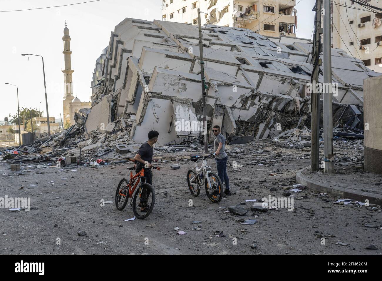 Destroyed hanadi tower hi-res stock photography and images - Alamy
