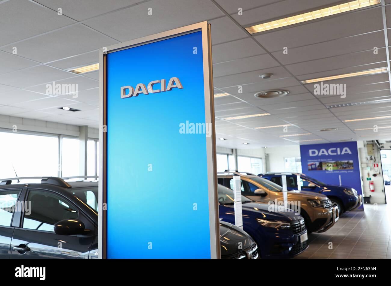Dacia signs hi-res stock photography and images - Alamy