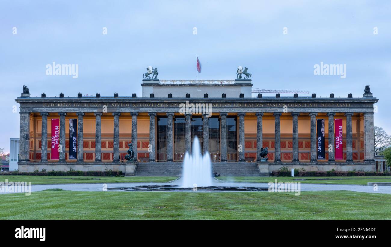 The "Altes Museum" is a historical museum located on Museum Island in ...