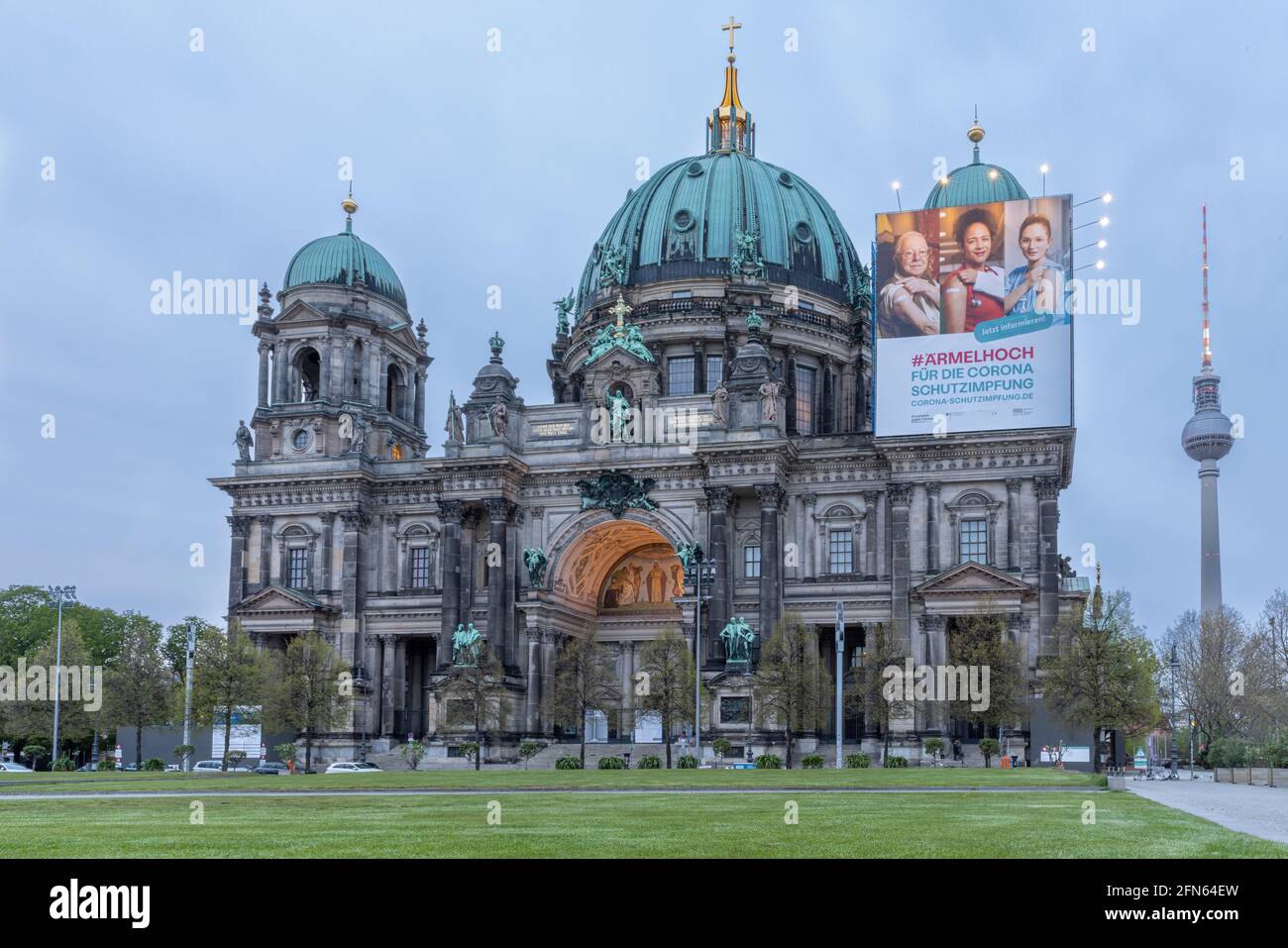 Berlin Cathedral is one of many landmarks downtown German capital city ...