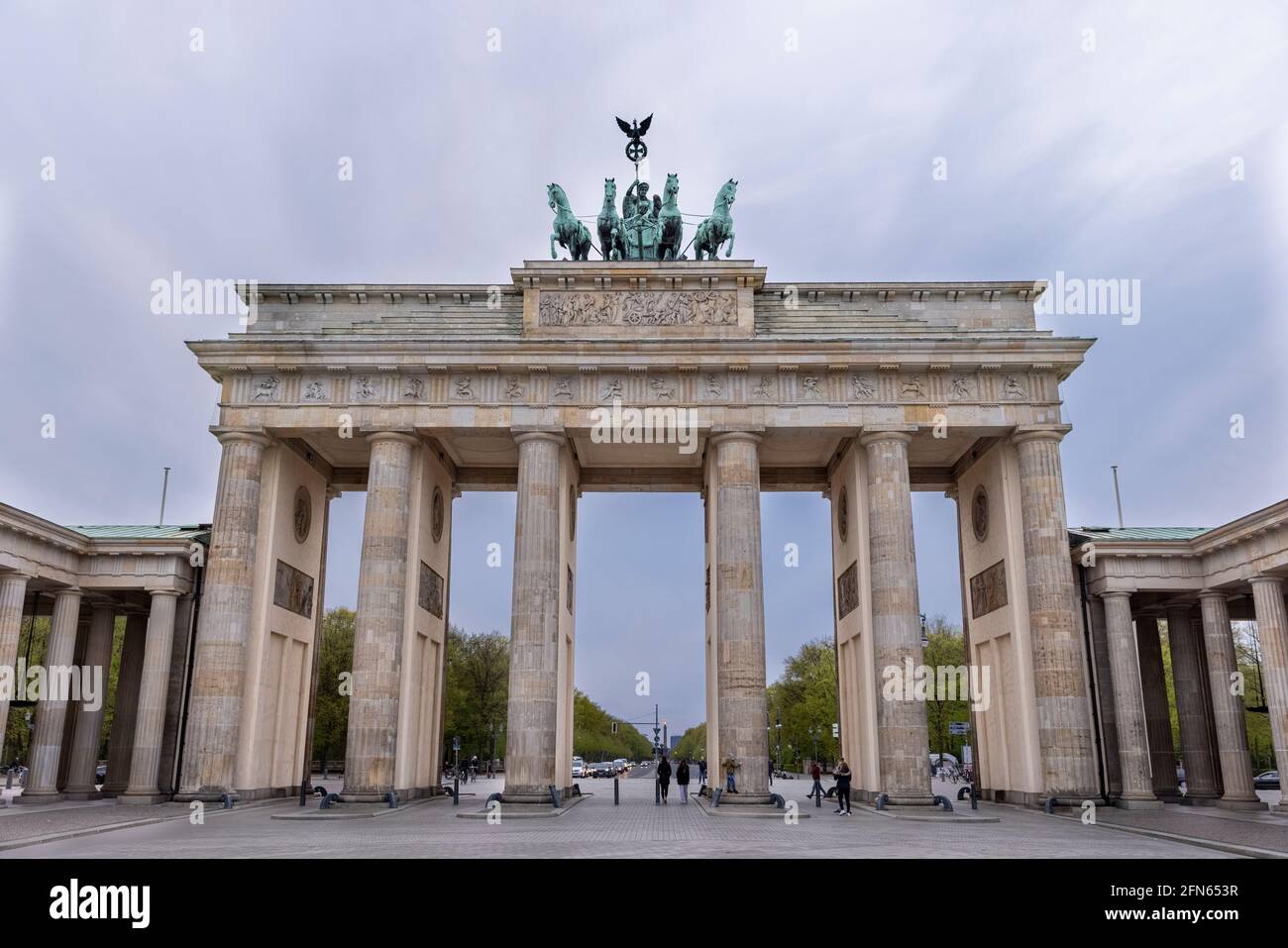 Brandenburger Gate is one of most iconic landmarks in German capital ...