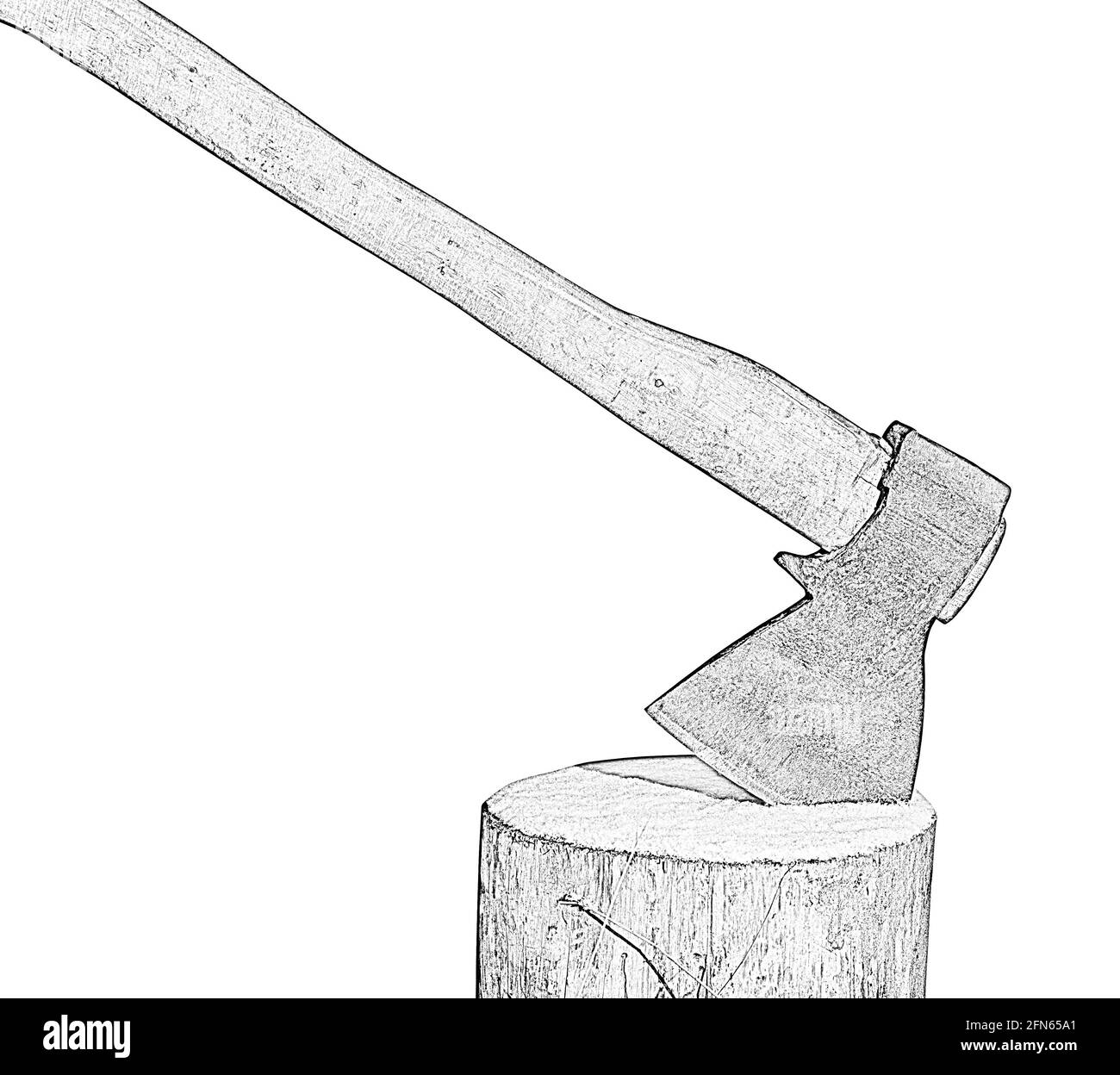 Deforestation Pencil Drawing: A Visual Commentary on Environmental ...