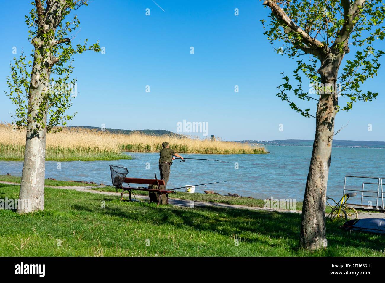 Hungary balaton fishing hi-res stock photography and images - Alamy