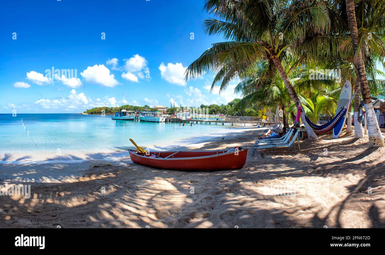 West End beach in Roatan Stock Photo - Alamy