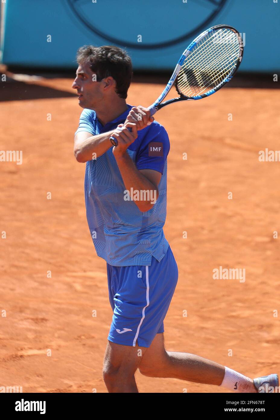 Albert Ramos-Viñolas of Spain during the Mutua Madrid Open 2021 ...