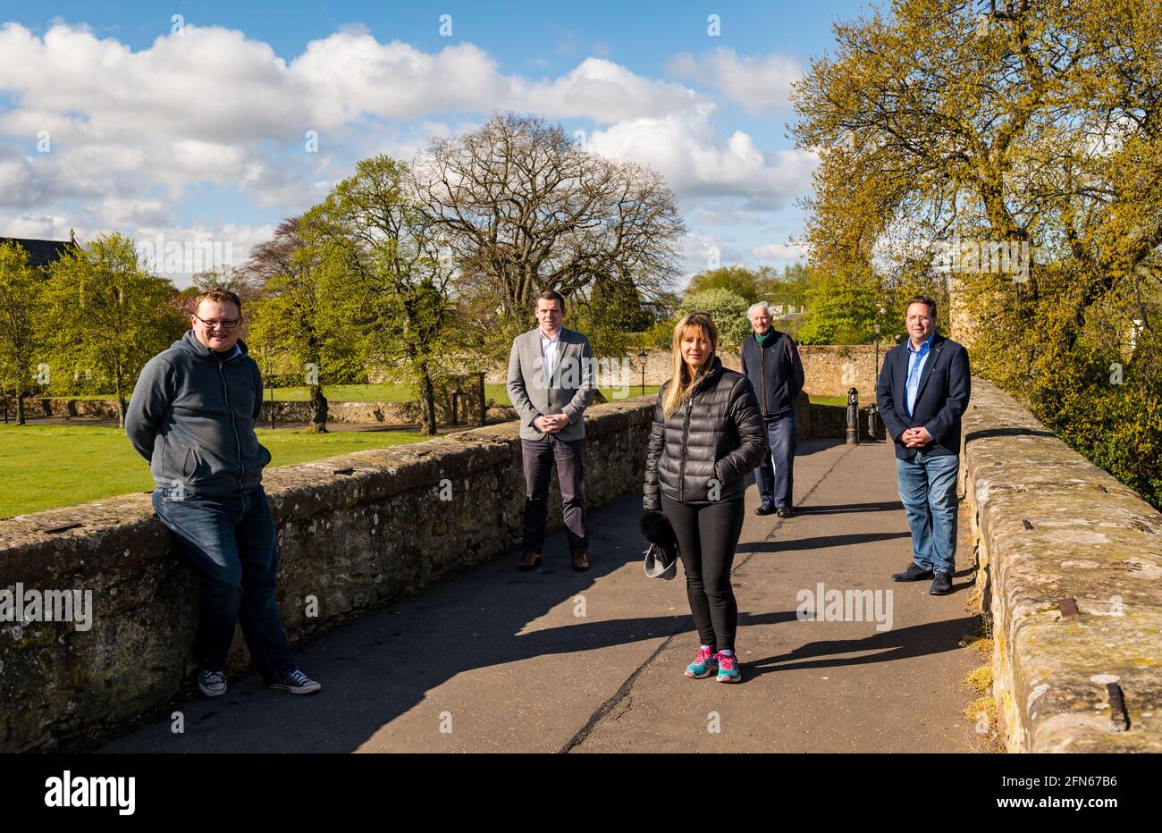 Douglas Ross on Scottish election campaign trail visits local Scottish ...