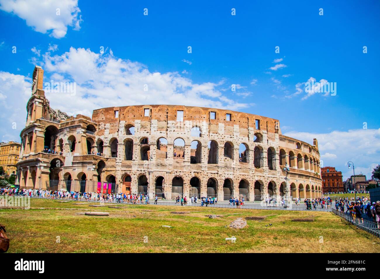 Various views of the Colosseum. Italy Stock Photo - Alamy