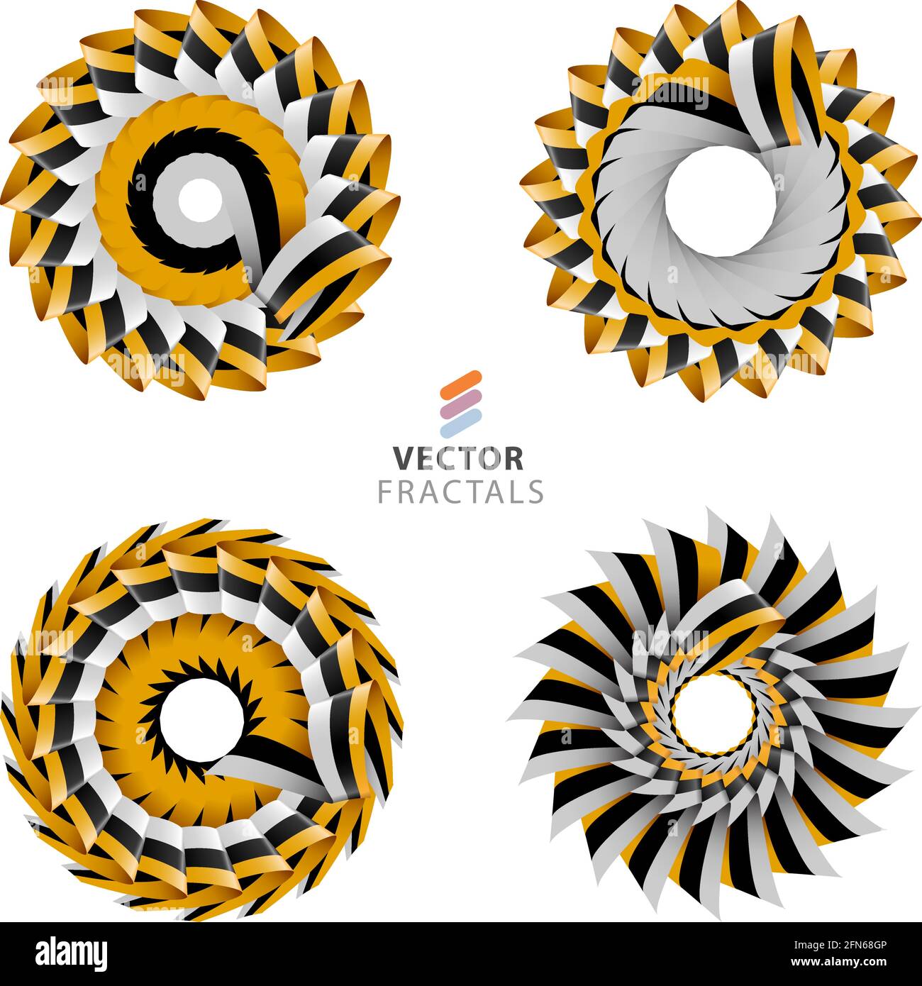 Mandala fractal Stock Vector Images - Alamy