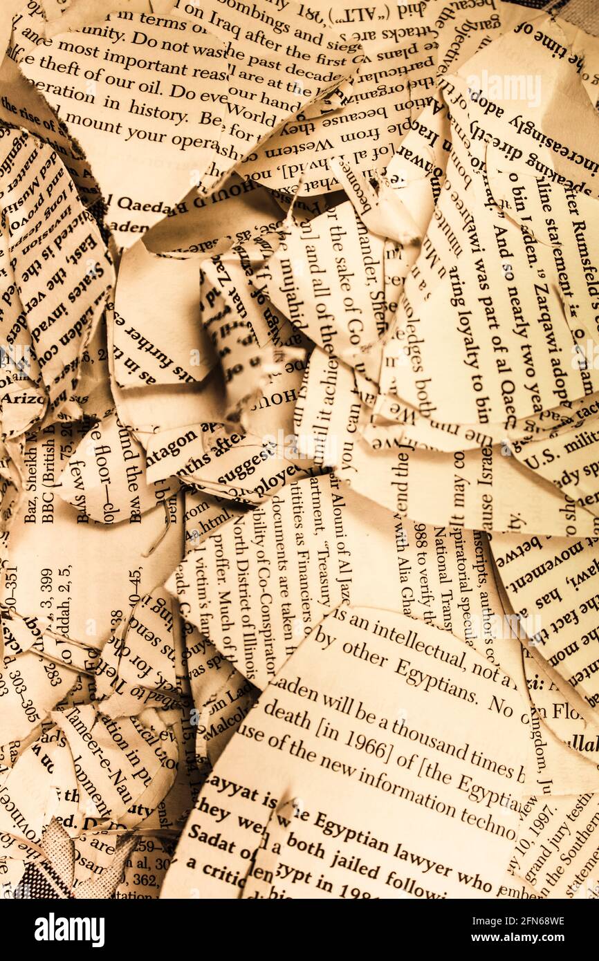 Book Page Ripped High Resolution Stock Photography and Images - Alamy