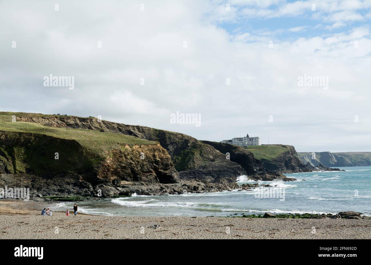 Gunwalloe beach hi-res stock photography and images - Alamy