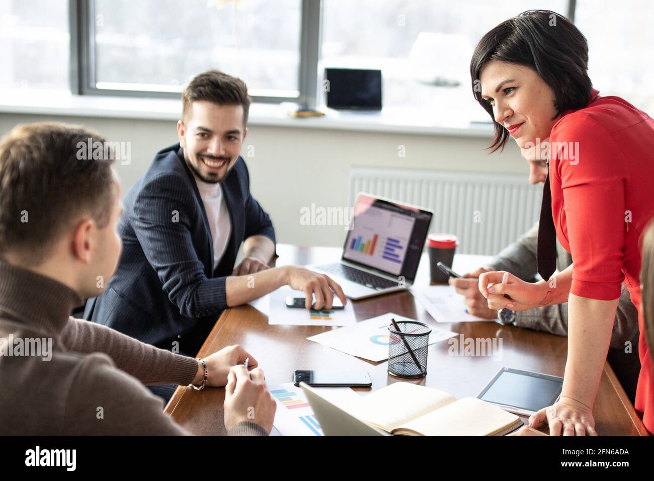 Team meetings hi-res stock photography and images - Alamy