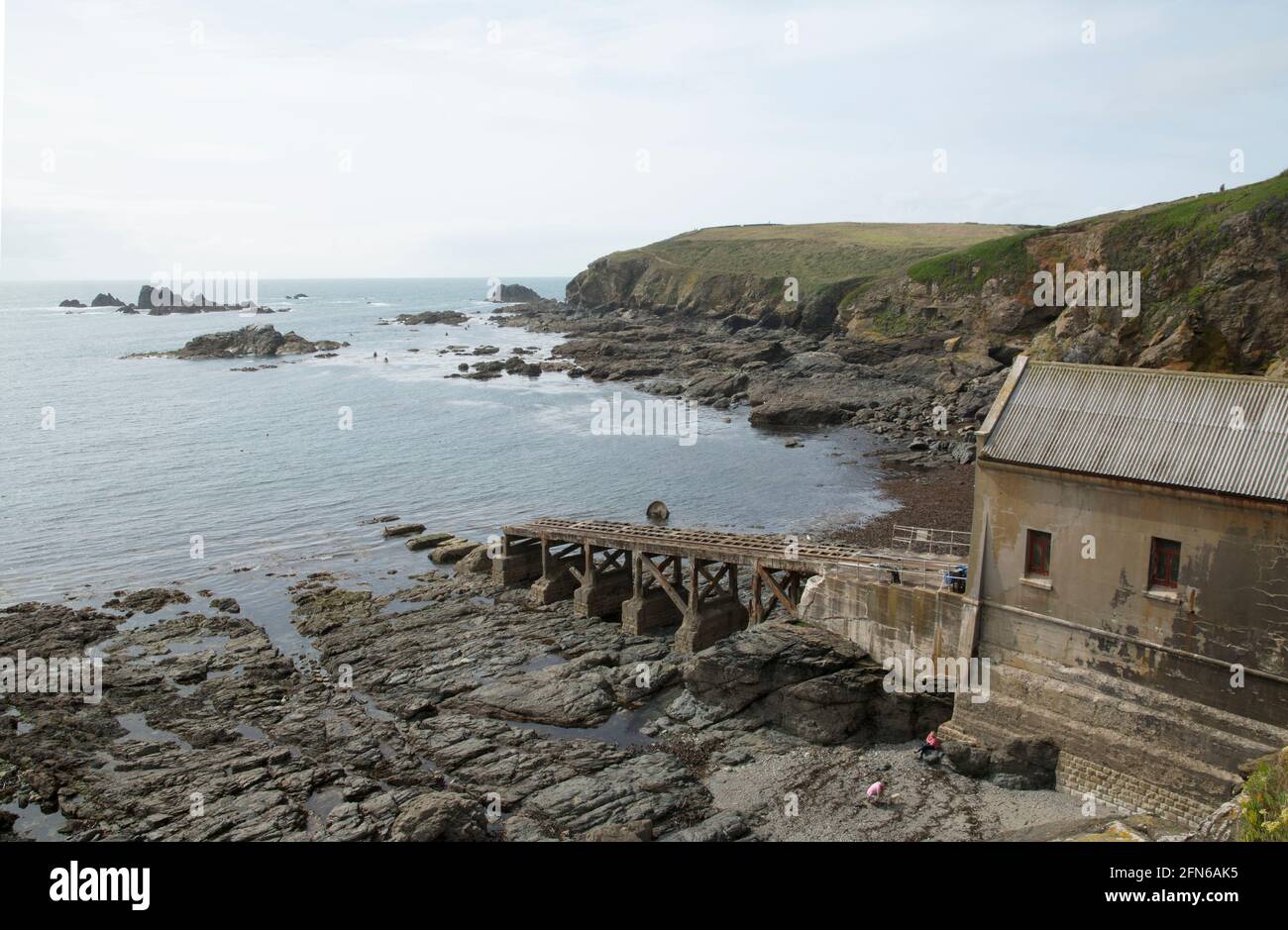 The Lizard Cornwall Stock Photo - Alamy