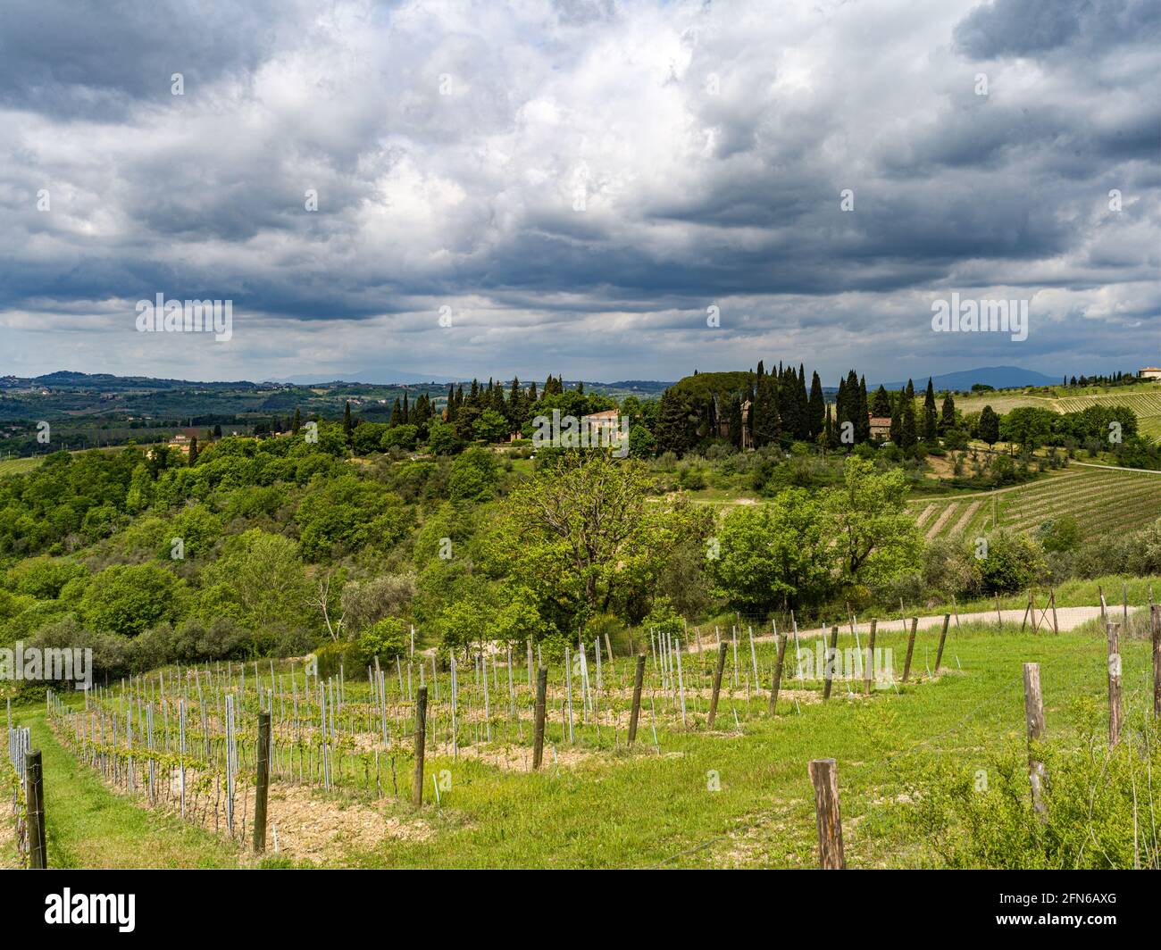 Chianti strada hi-res stock photography and images - Alamy