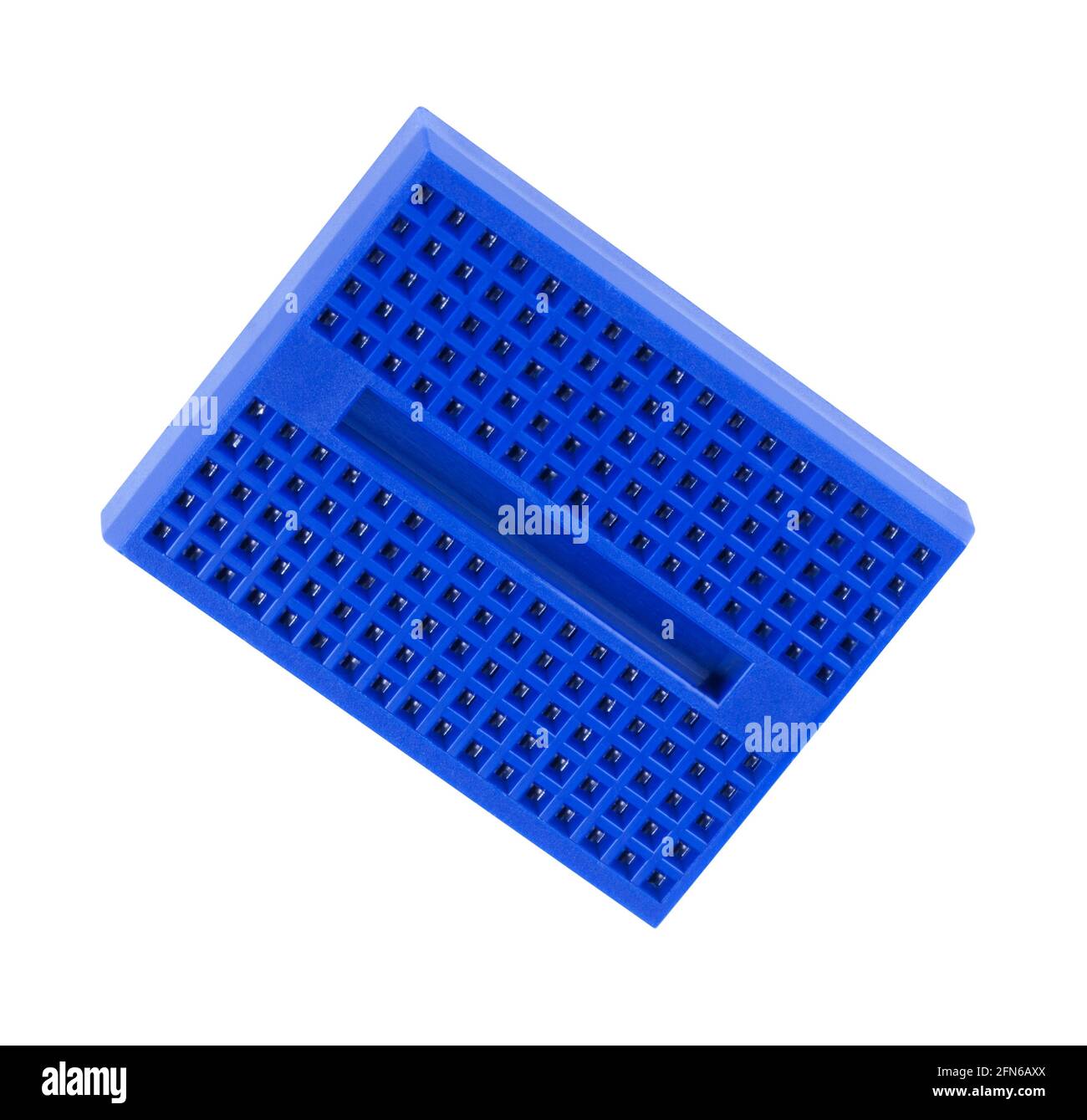 Mini Solderless Prototype Breadboard isolated Stock Photo - Alamy