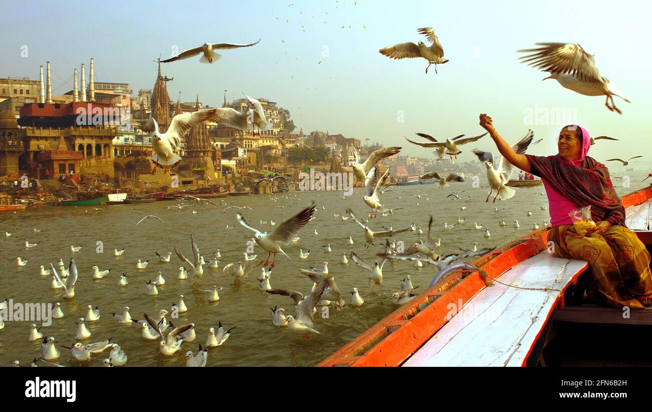 Subah e banaras hi-res stock photography and images - Alamy