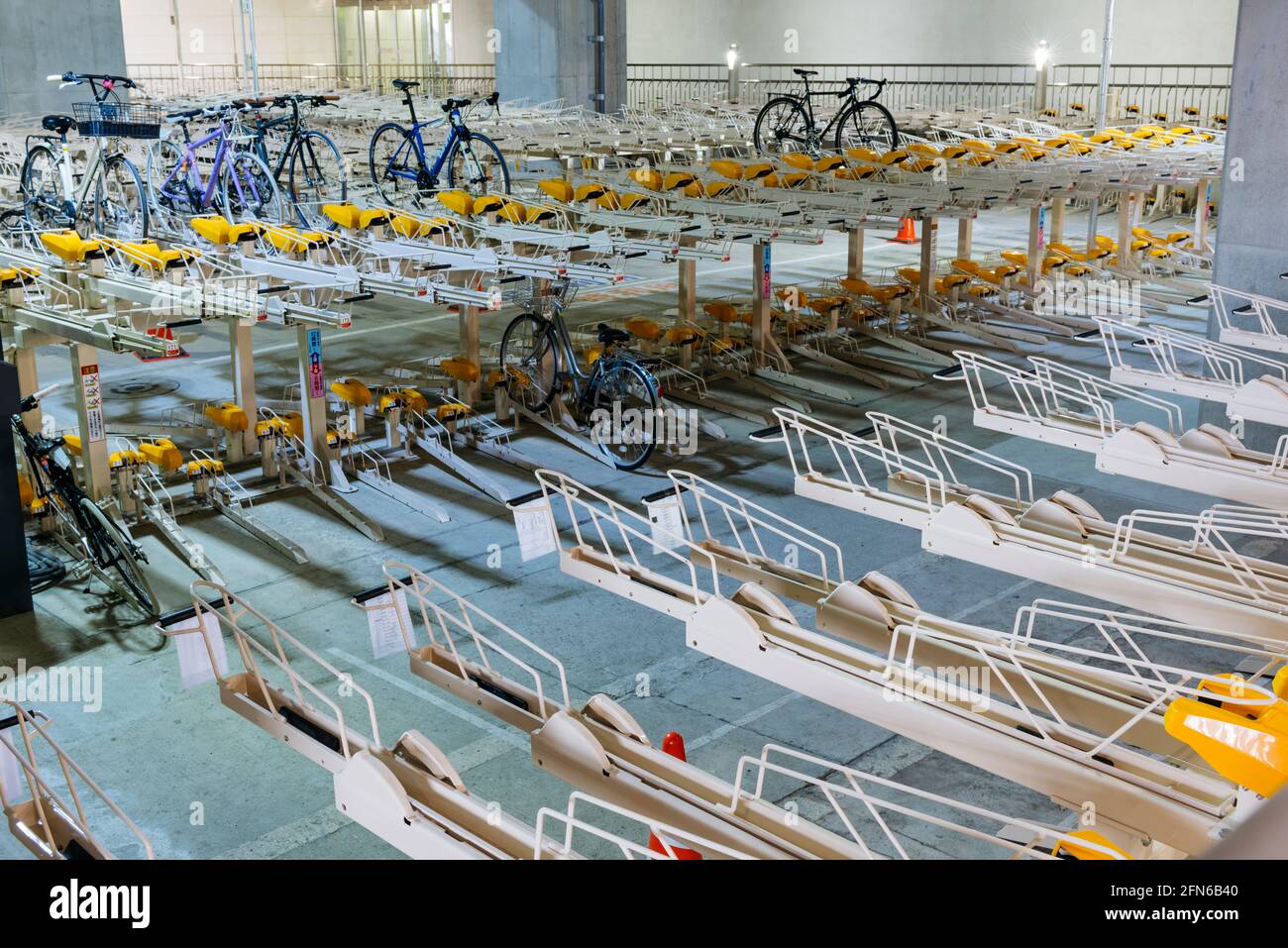 Multi level bike parking hi-res stock photography and images - Alamy