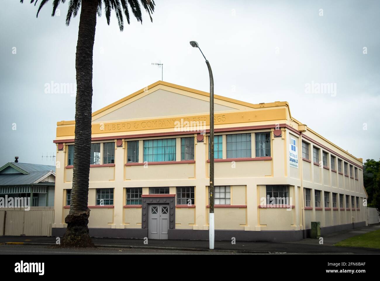 The historic Gilberd & Company building errected in Art Deco style ...