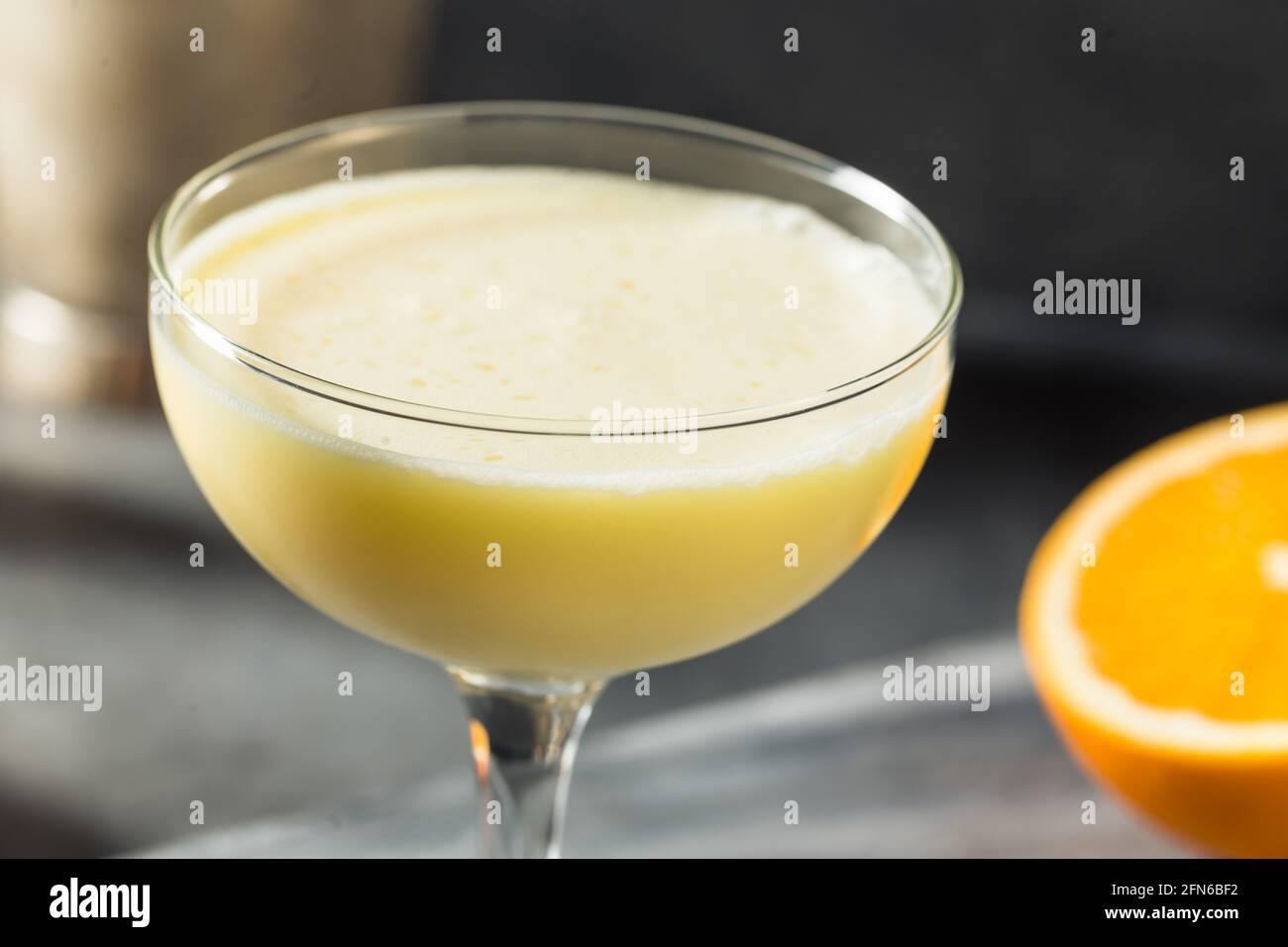 Refreshing Boozy Golden Dream Cocktail with Orange and Cream Stock ...