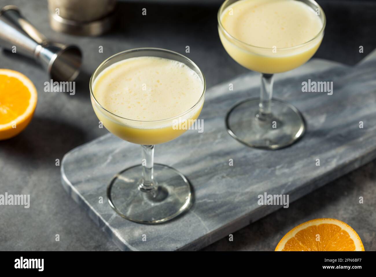 Refreshing Boozy Golden Dream Cocktail with Orange and Cream Stock ...
