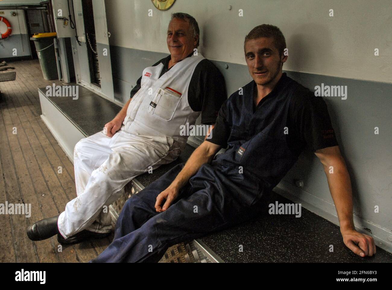 Engineer on ship hi-res stock photography and images - Alamy