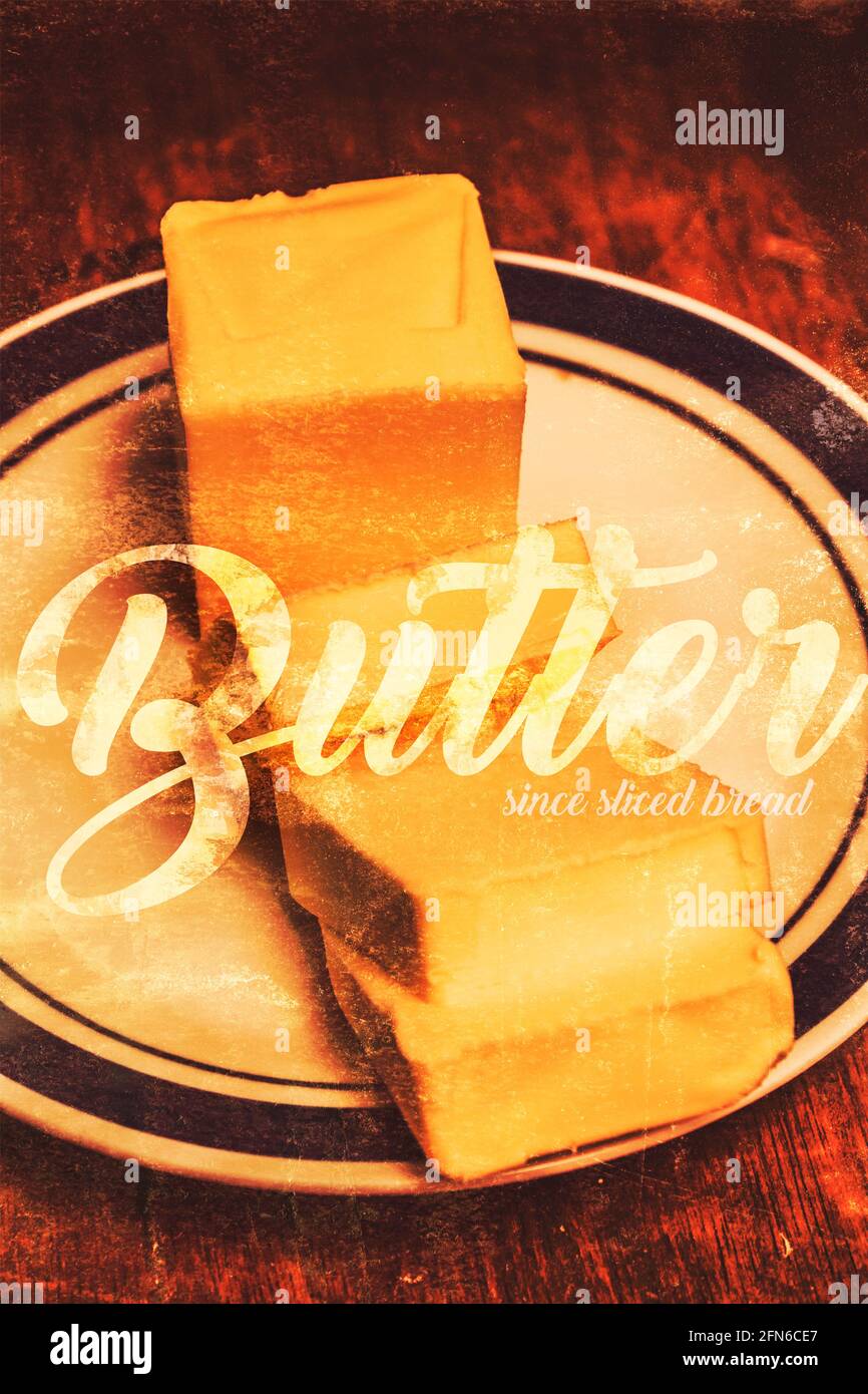 Butter Advert High Resolution Stock Photography and Images - Alamy