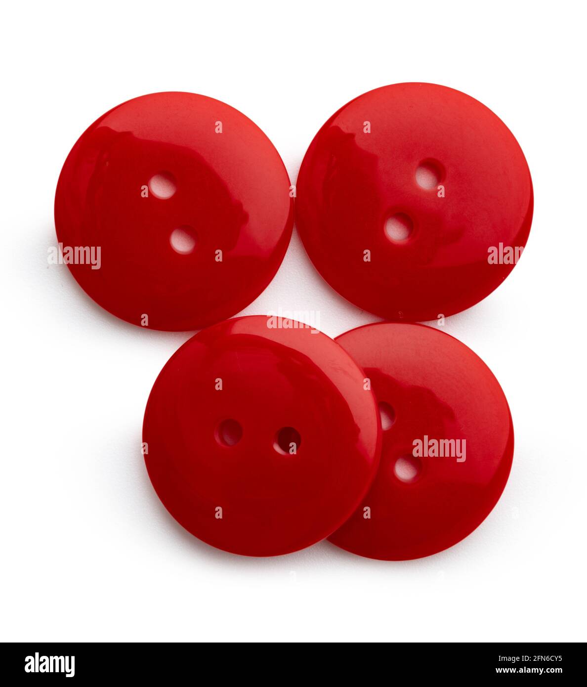 Large plastic clothes button isolated on white background Stock Photo ...