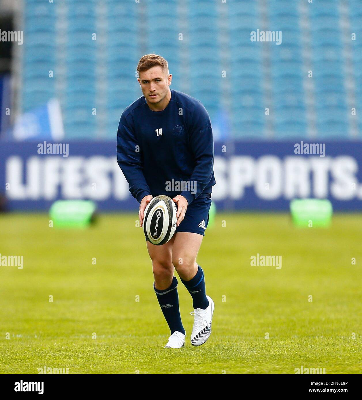 RDS Arena, Dublin, Leinster, Ireland. 14th May, 2021. Rainbow Cup Rugby ...