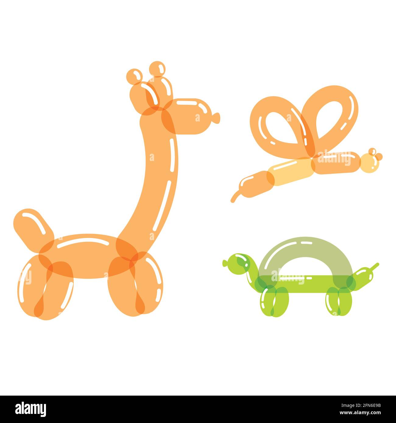 Sculpture of the animals Stock Vector Images - Alamy