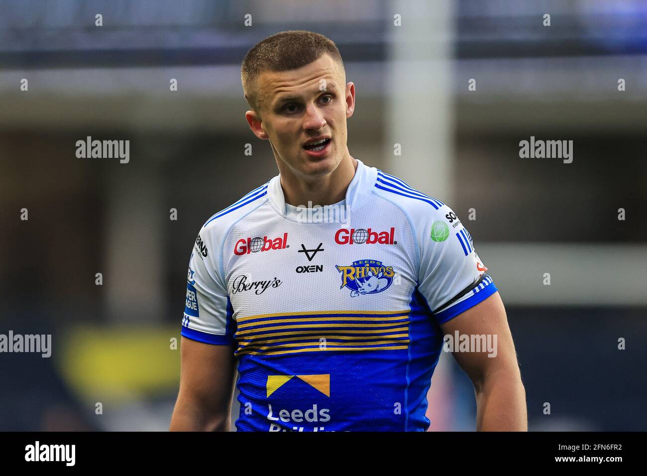 Ash Handley (5) of Leeds Rhinos Stock Photo - Alamy