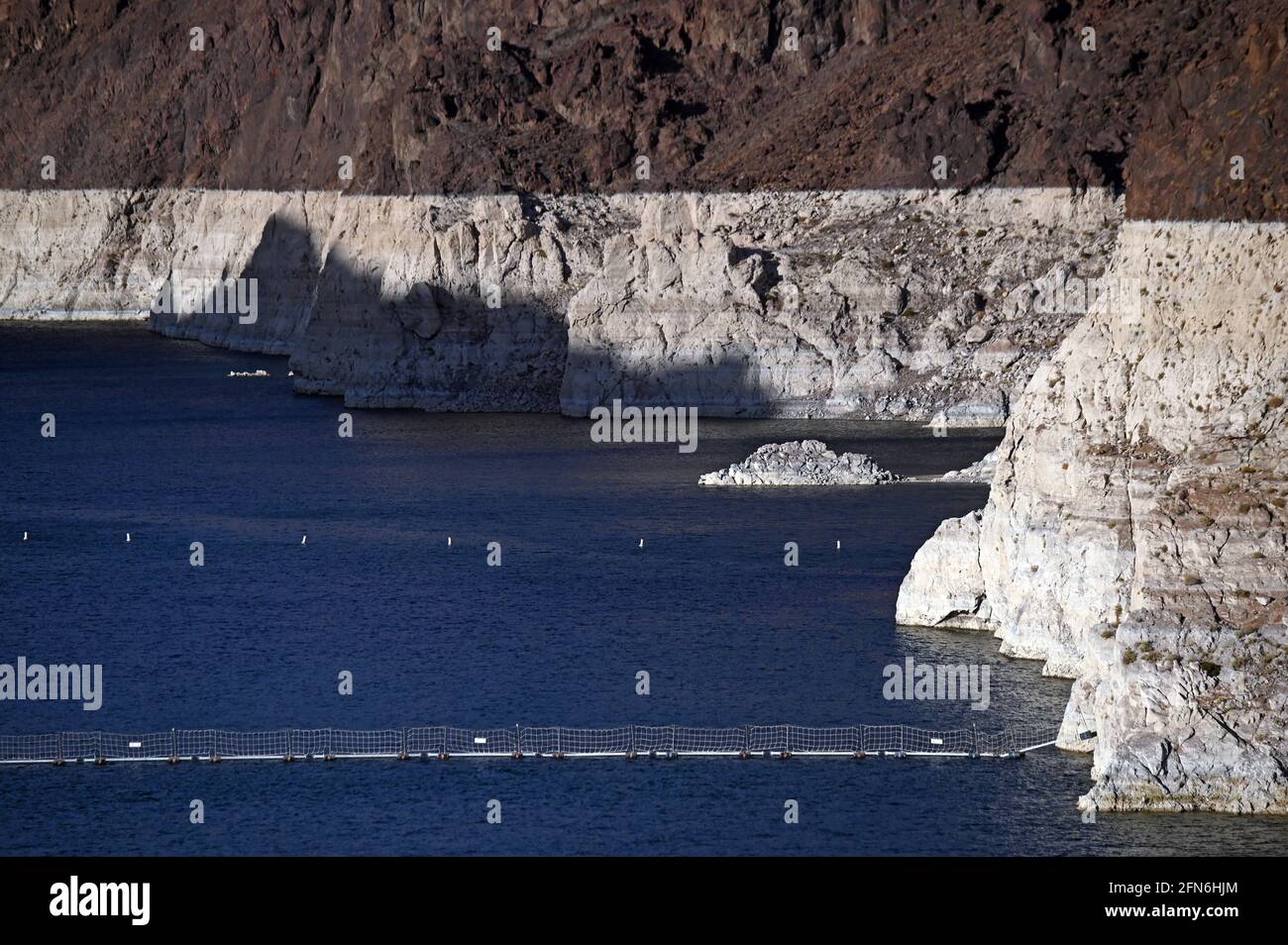 Lake Mead Nra, USA. 13th May, 2021. Lake Mead is seen on May 13, 2021 ...