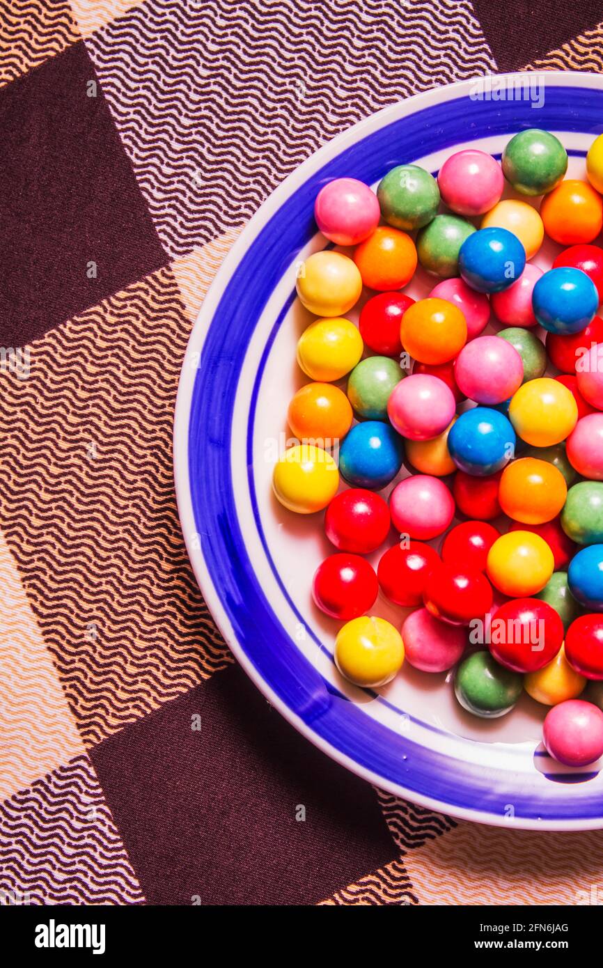 Blue Gumballs High Resolution Stock Photography and Images - Alamy