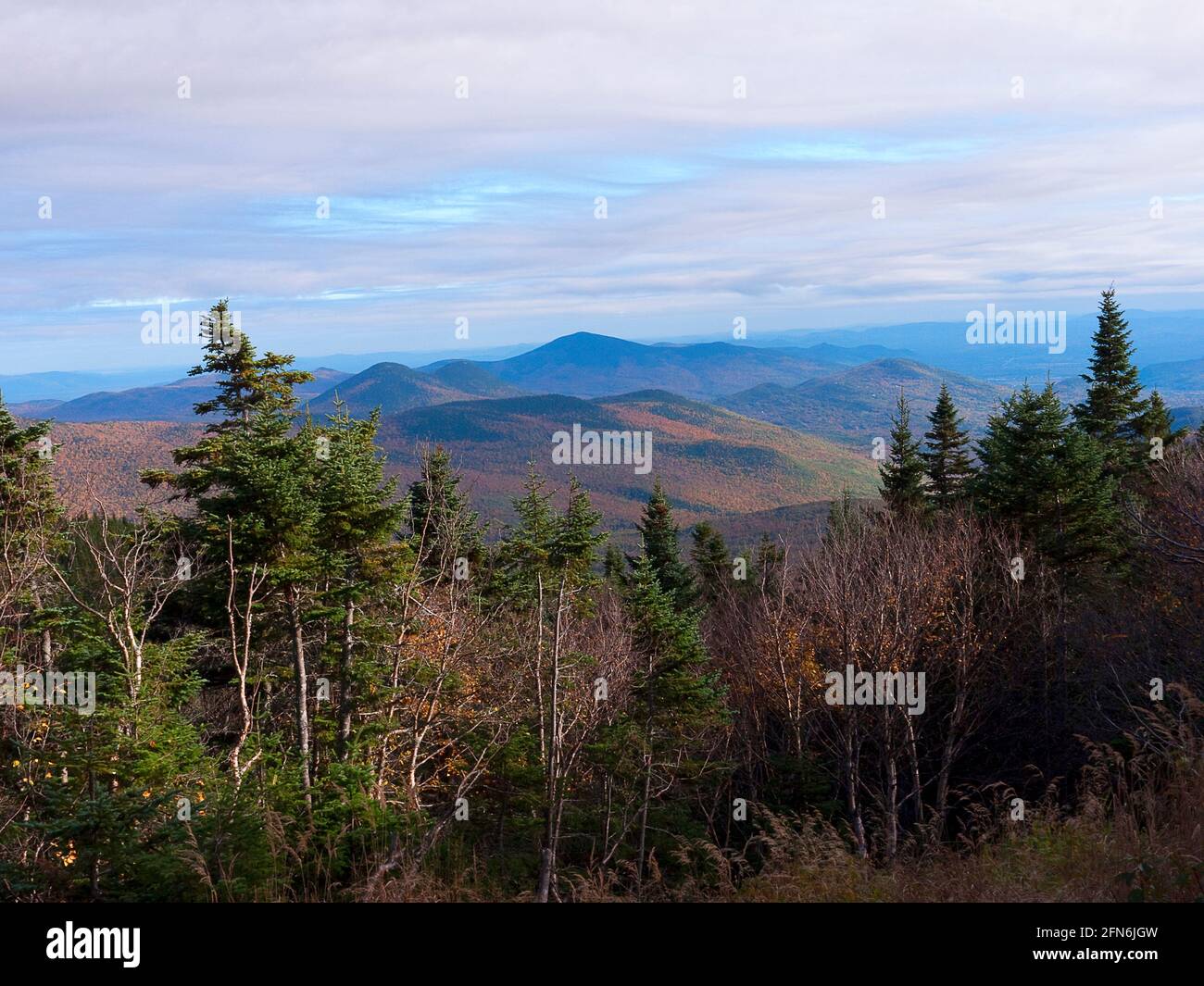 The Rivers, Lakes and Mountains of the New England States in Autumn ...