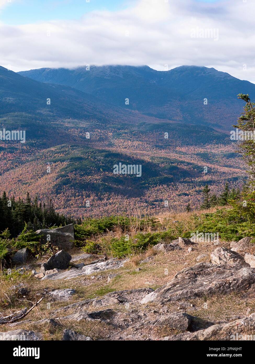 The Rivers, Lakes and Mountains of the New England States in Autumn ...