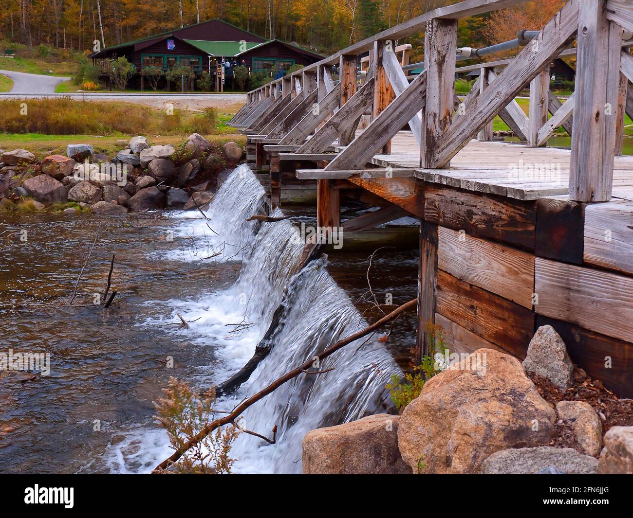 The Rivers, Lakes and Mountains of the New England States in Autumn ...