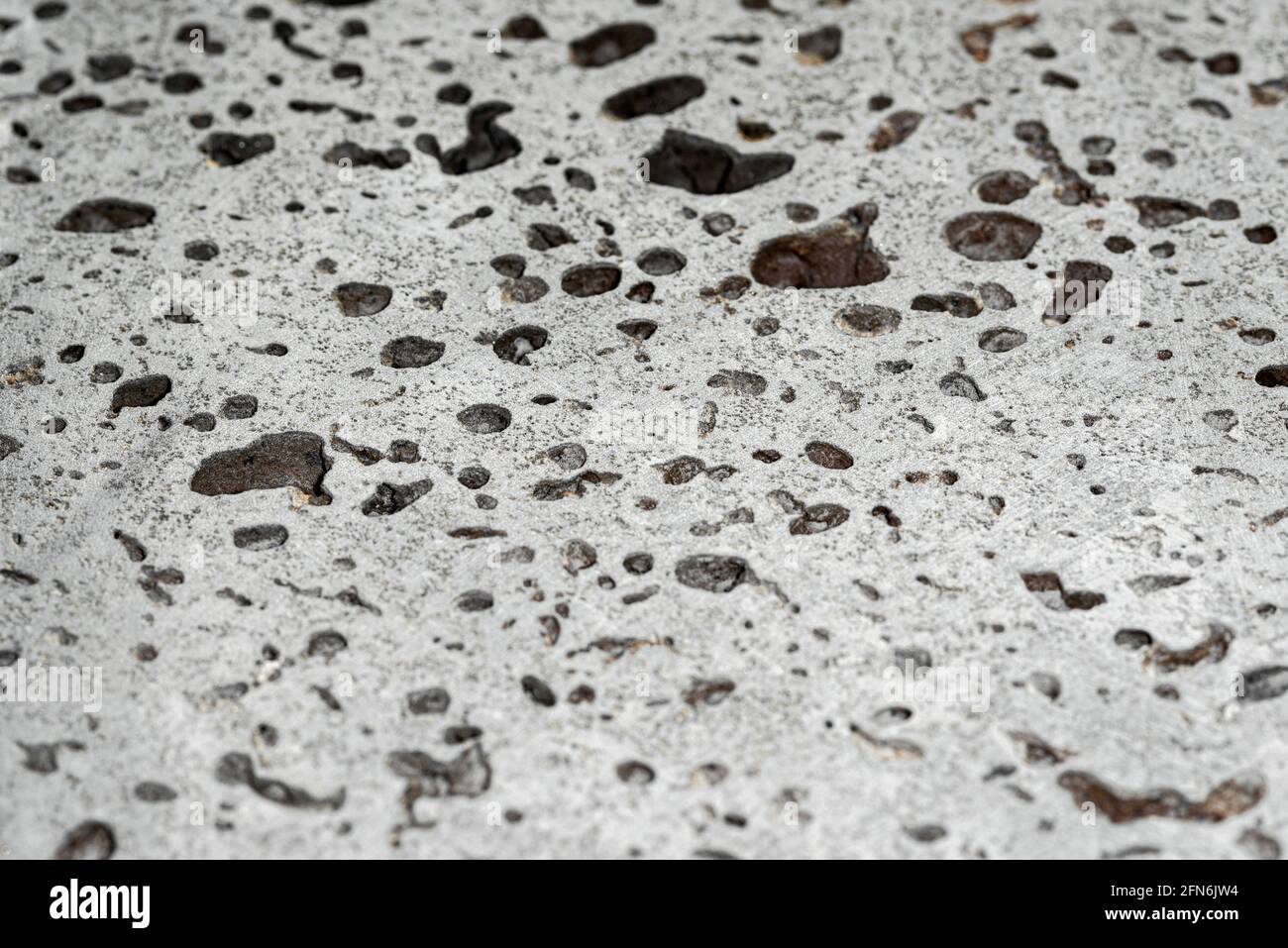 Slice texture of gray volcanic rock, macro Stock Photo - Alamy