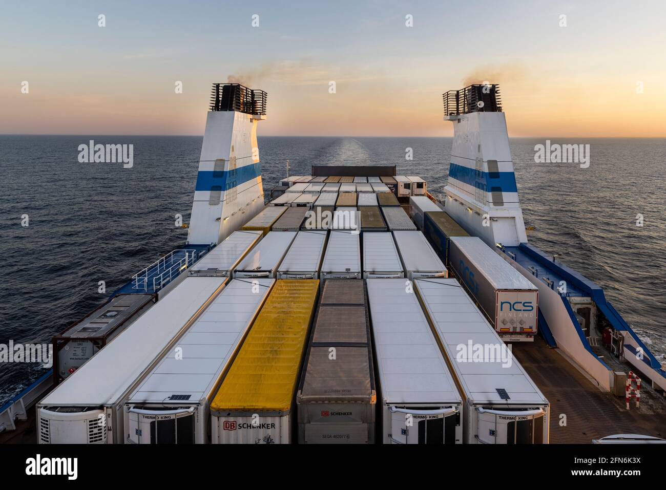 Finnstar is a cargo vessel transporting cargo between Germany and ...